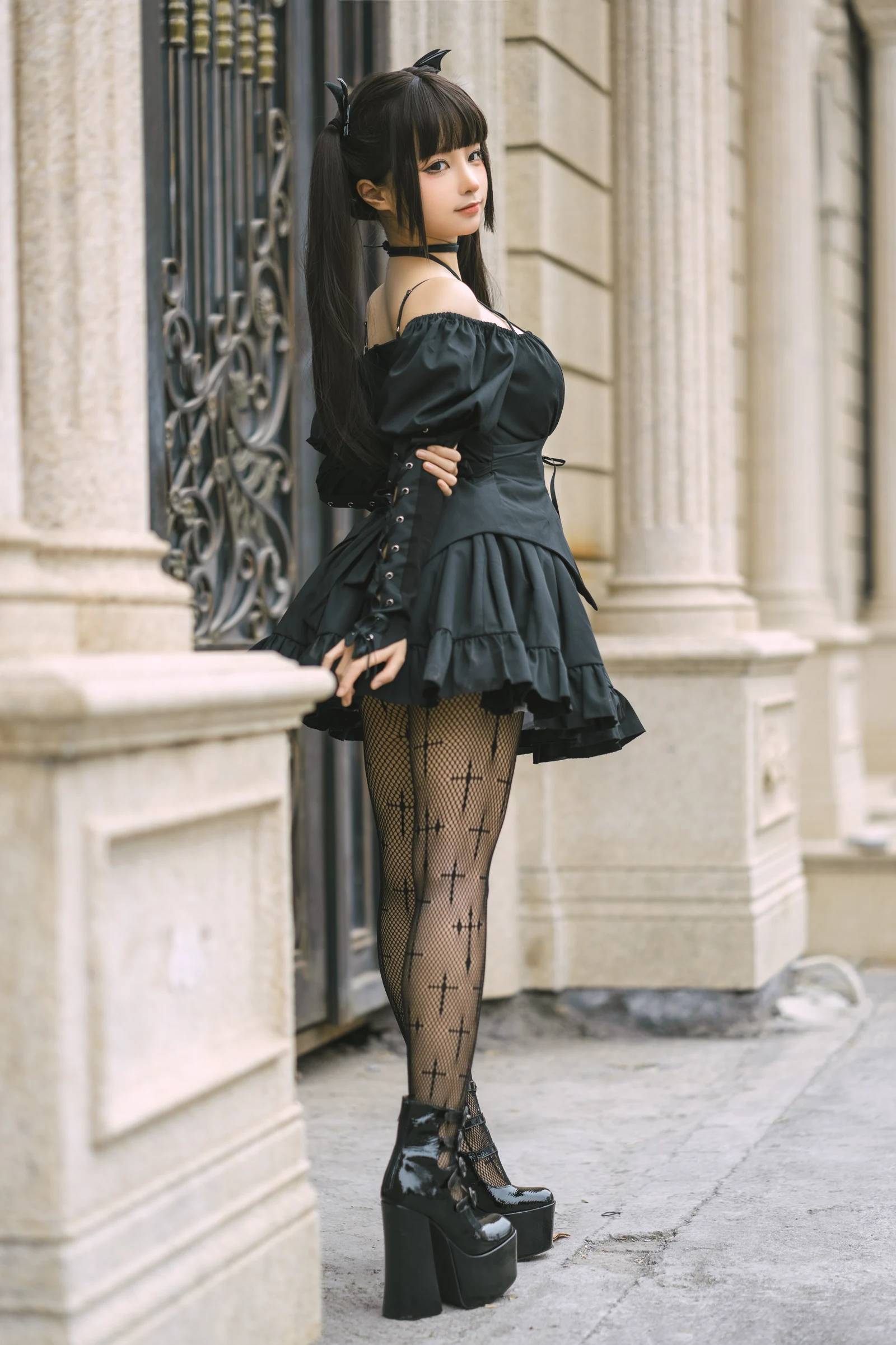 蠢沫沫 - NO.222 双马尾小恶魔 [16P-140M] | chunmomo